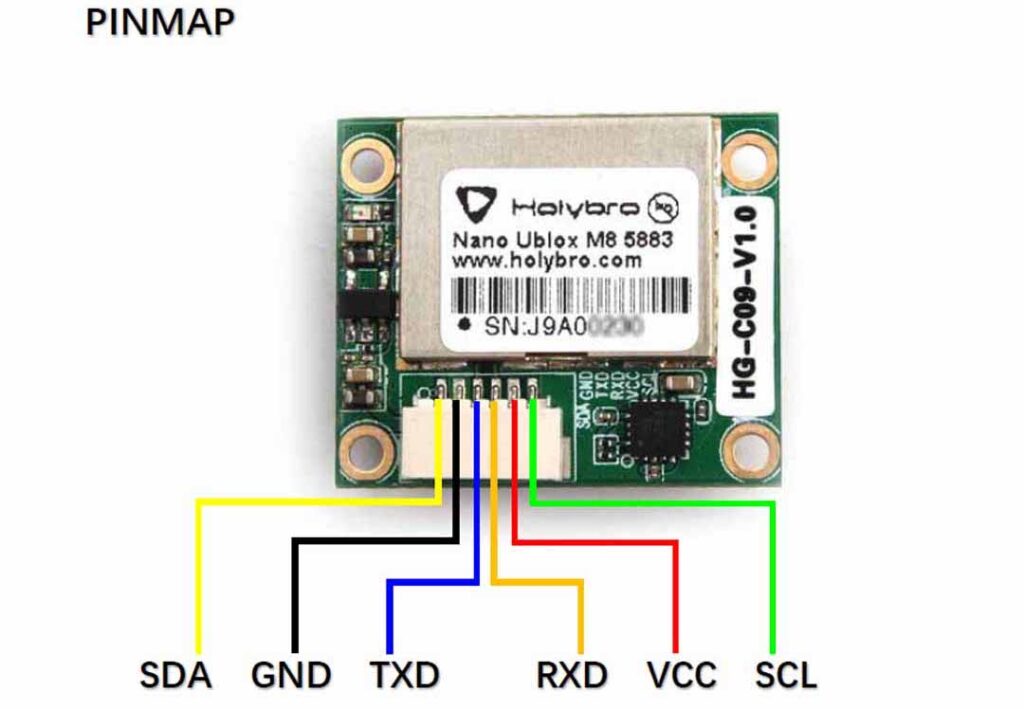 HolyBro Nano Ublox M8 5883 GPS Module - Flying Tech